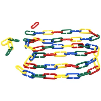 Game Counting Plastic Chain Links Toy For Kids Pp Link Educational Toy ...