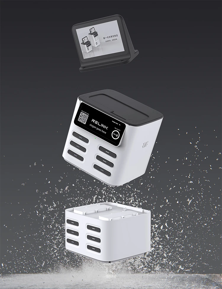 2024 Relink Shared Powerbank Charging Station Nfc Power Bank Rental ...