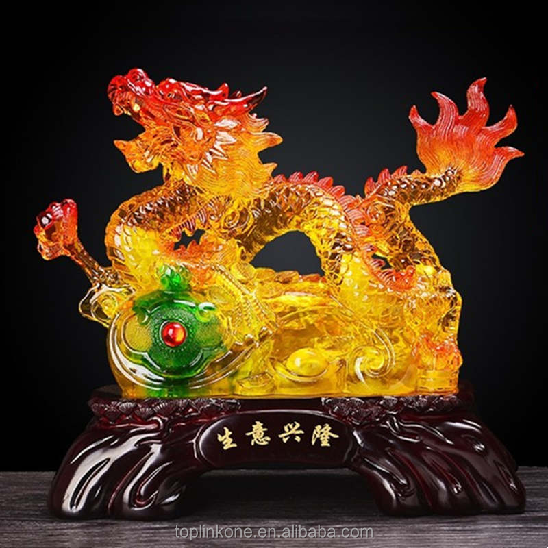 2023 Jade Color Sculpture Folk Art 34.5cm Home Hotel Interior Craft ...