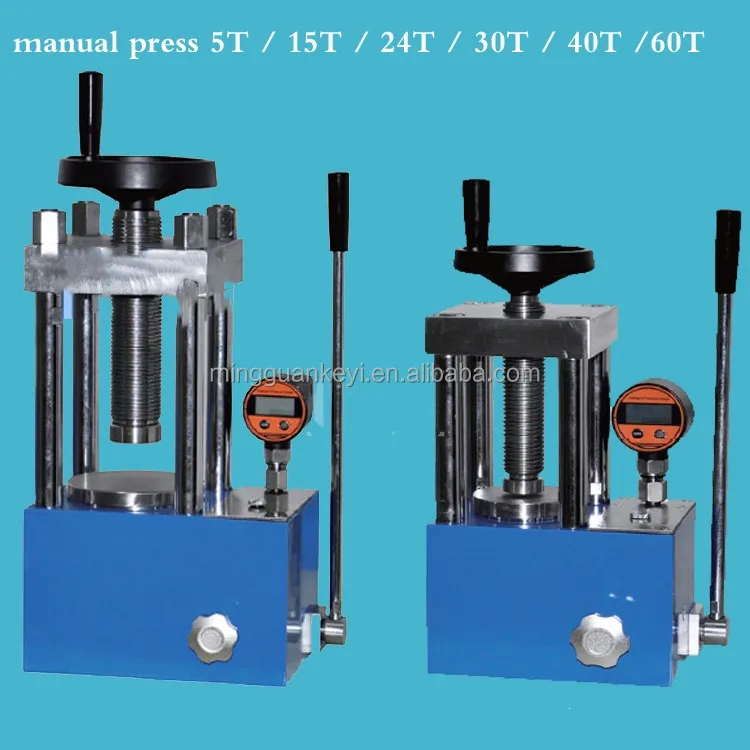 20T Bench-press Automated Laboratory Hydraulic Press for Compound or ...
