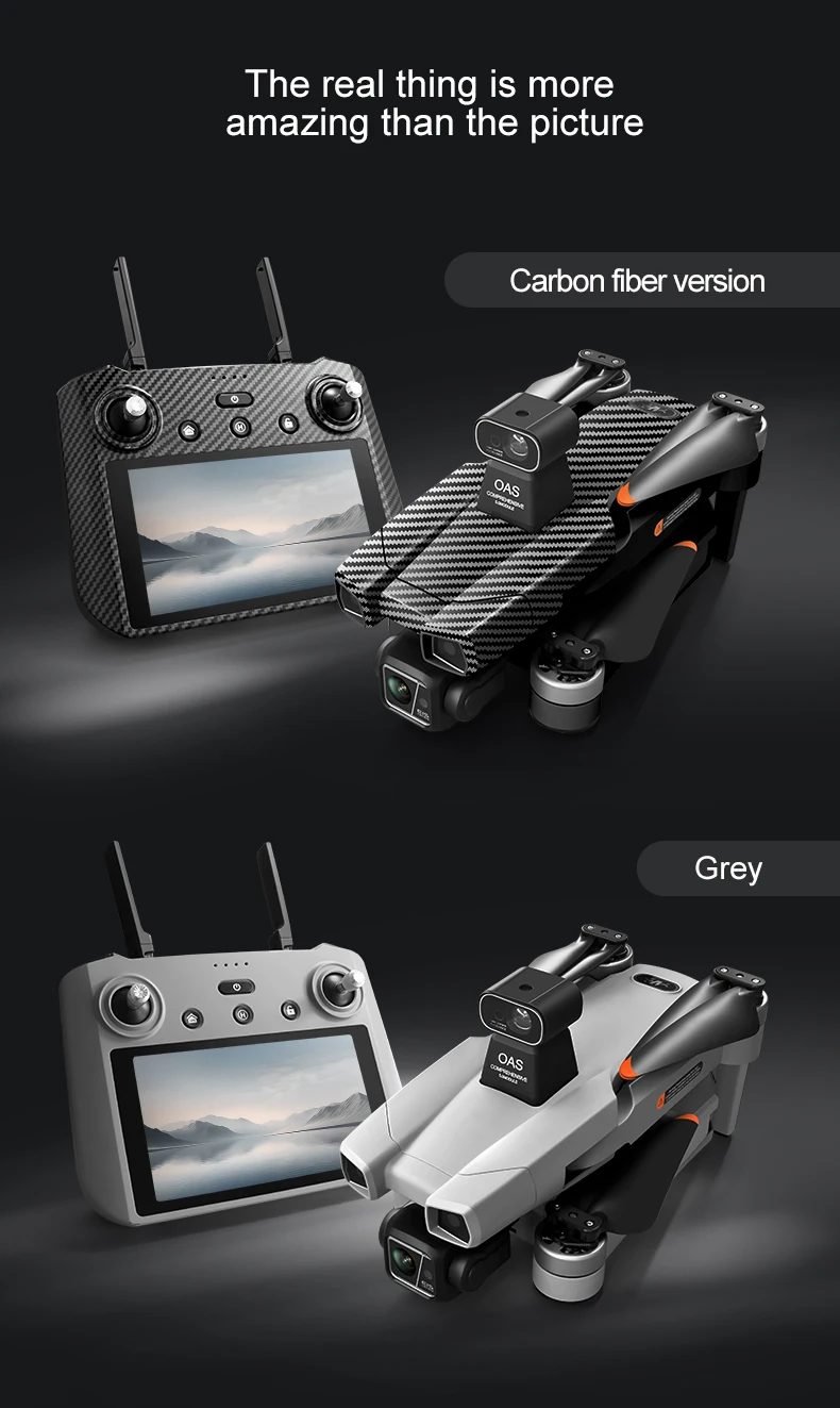 AE86 Pro MAX+ Drone: 3-Axis UAV with 4K Camera, 5G Transmission & Laser ...