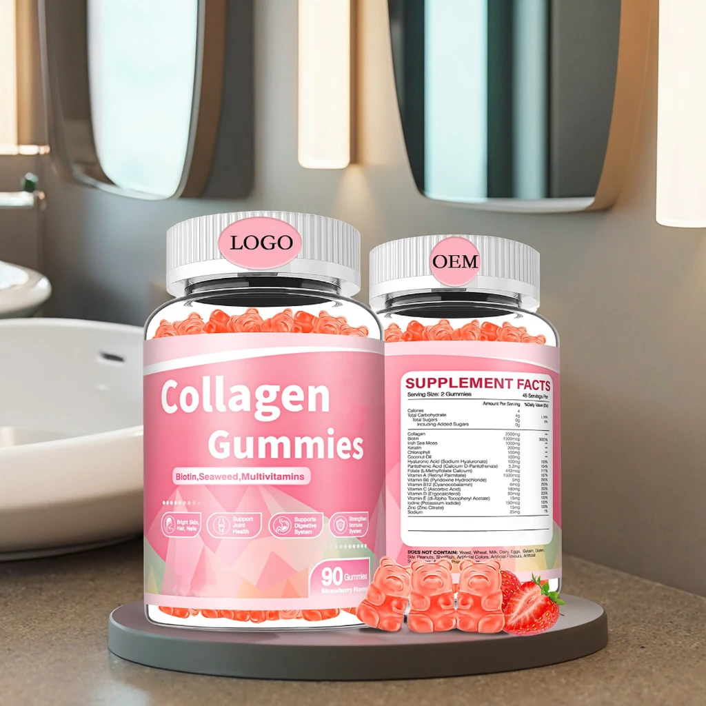 Collagen Biotin Gummies - Promote Hair Growth & Strength