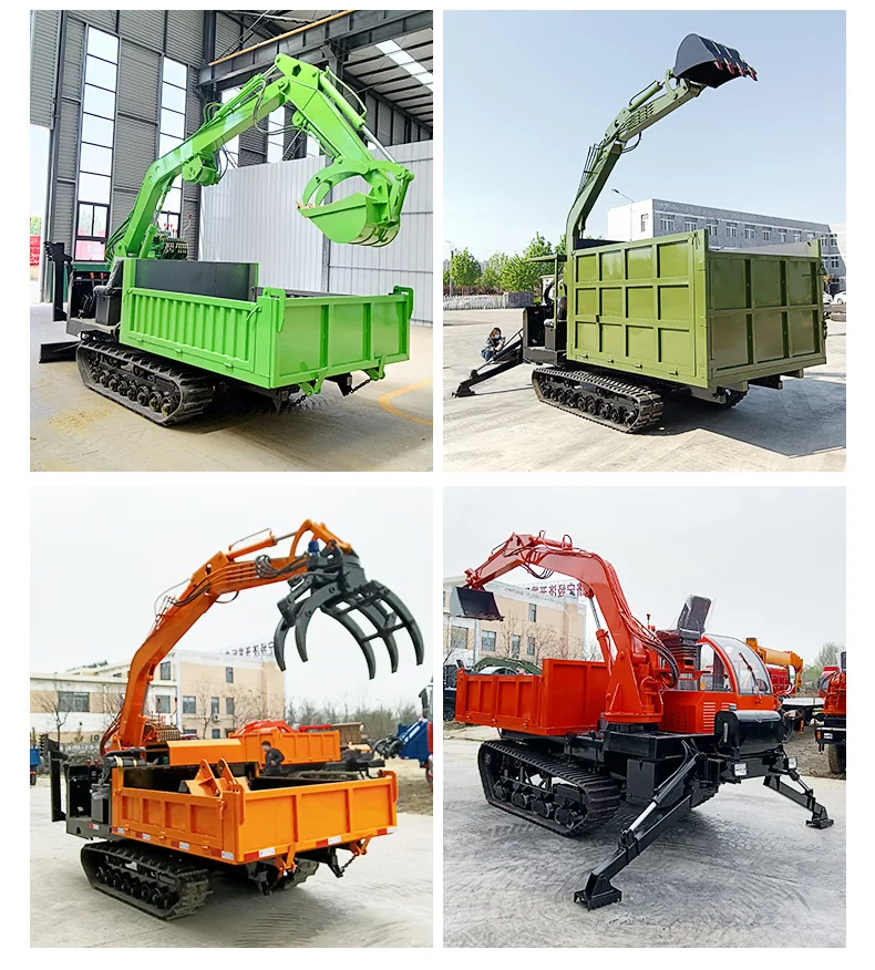 Mini Diesel Engine Crawler Transporter - Weichai Brand
