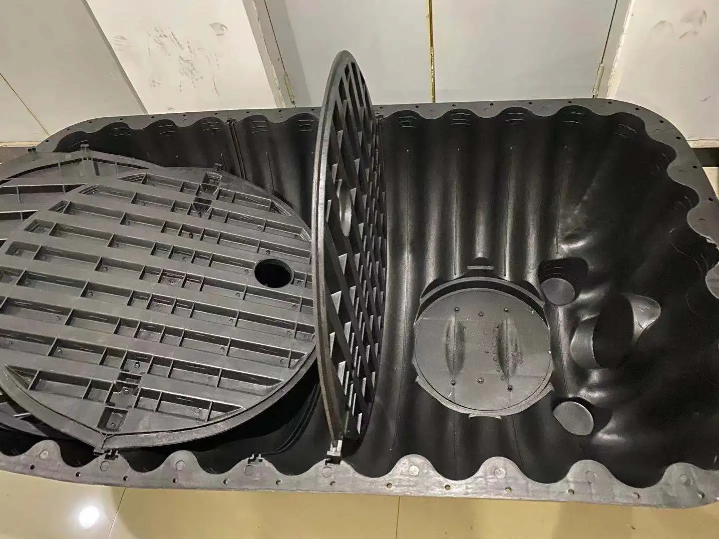 Underground Biogas Plastic HDPE PE Septic Tank - 3 Chambers