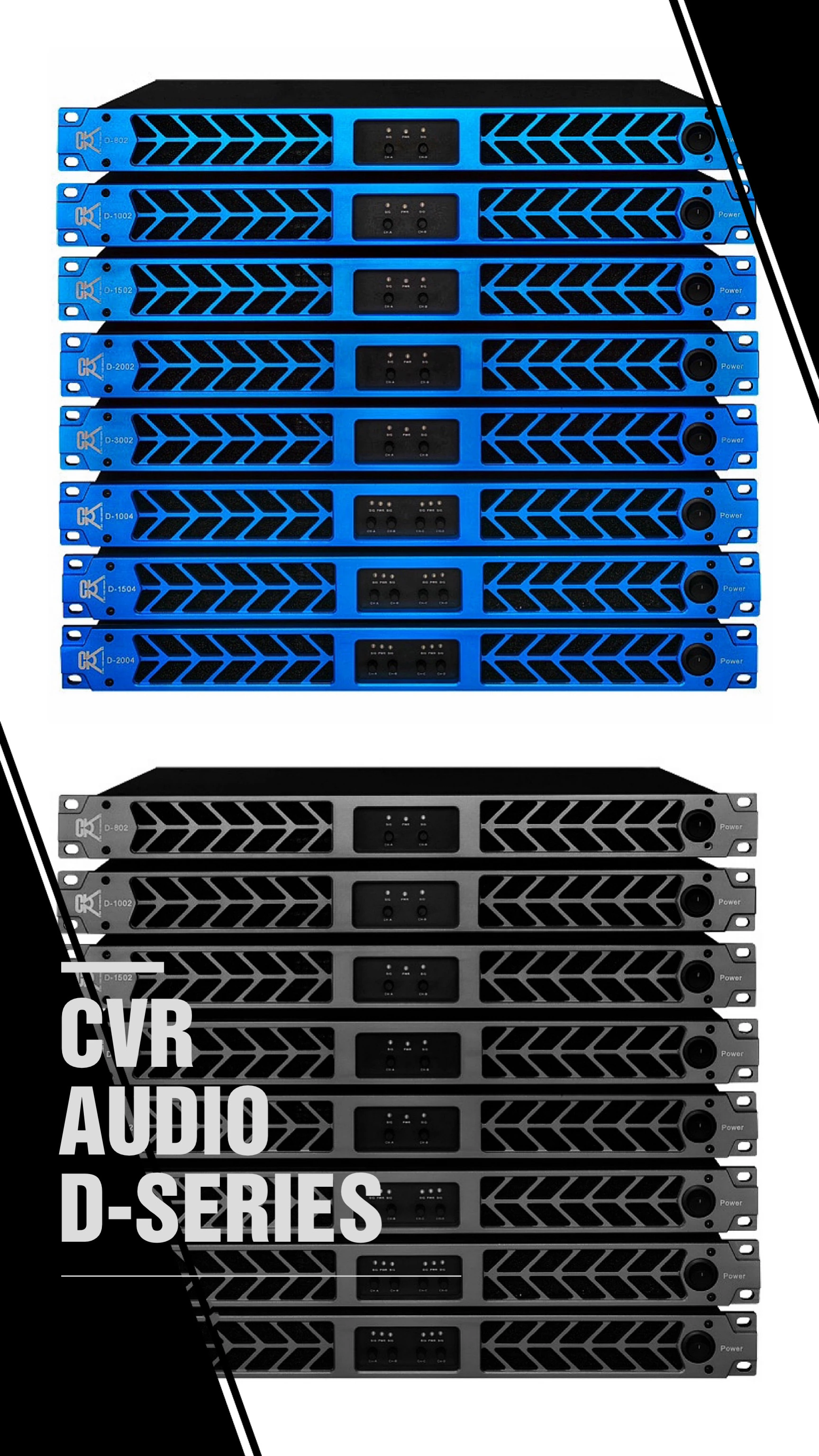 CVR D3002 Power Amplifier - 6000w D3302 Digital Amp
