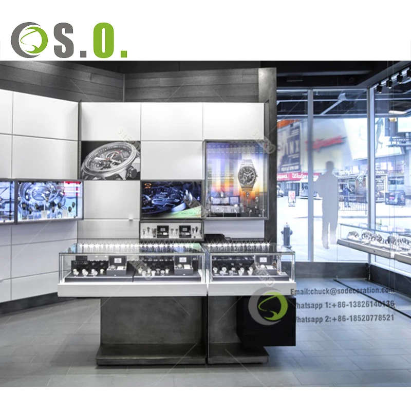 Watch Showcase Rotating Watch Display Showcase Watch Showcase Display ...