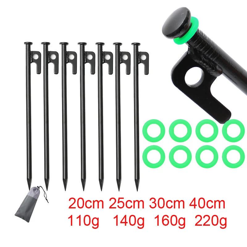 Outdoor Bold And Long 20cm 30cm 40cm Camping Ground Nail Canopy Tent ...