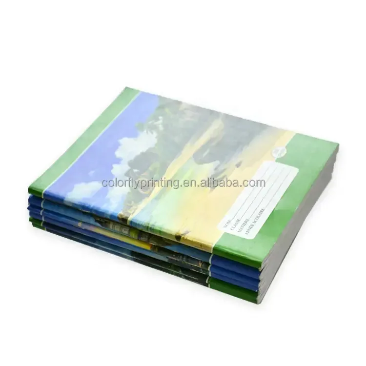 Colorful Softcover Exercise Book - Wholesale & Customization
