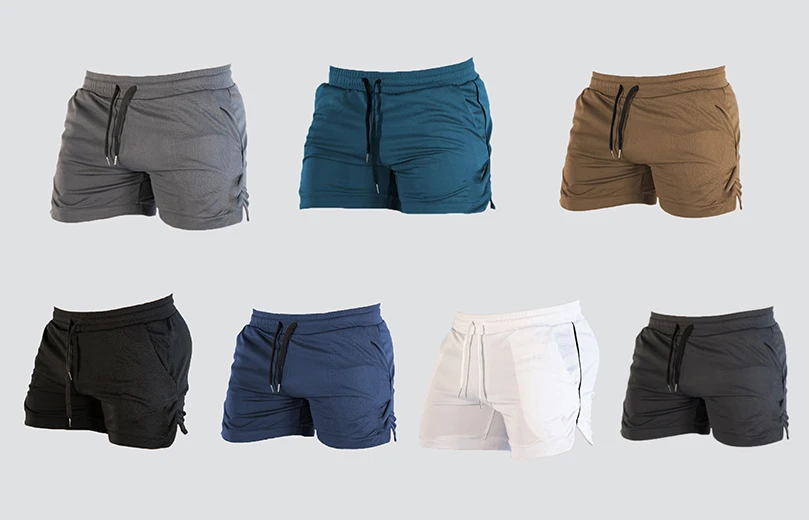 Gym Men Short Shorts Training Designer Polyester Men Shorts Fitness ...