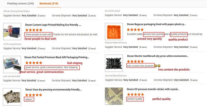 Deson Custom Corrugated Cardboard Mailer Subscription Box Beauty ...