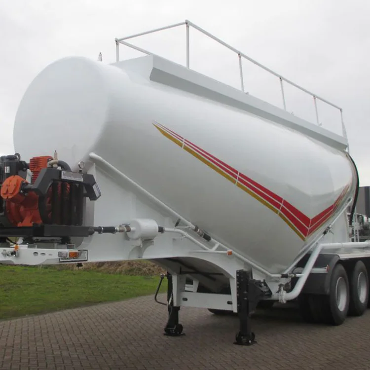 V Shape Cement Tanker For Sale Dry Bulk Fly Ash Bulker Capacity Semi ...
