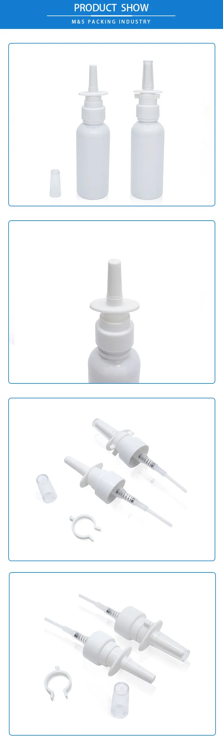 20 400 White Nasal Spray With Bottle - Buy Nasal Spray,Nasal Spray With ...