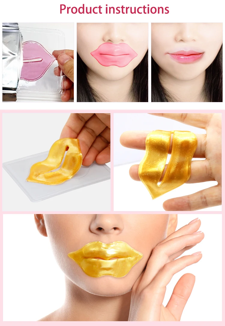 Wholesale Lip Mask Green Korean Lip Mask Private Label Lip Care Gel ...
