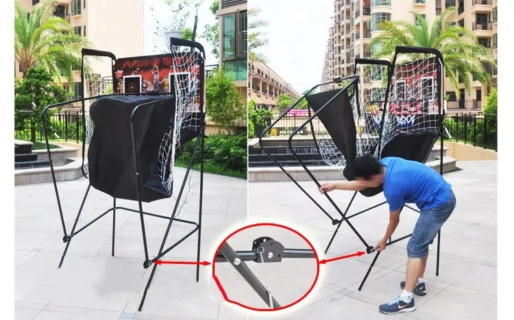 Custom Double Shooting Basketball Arcade Game Machines