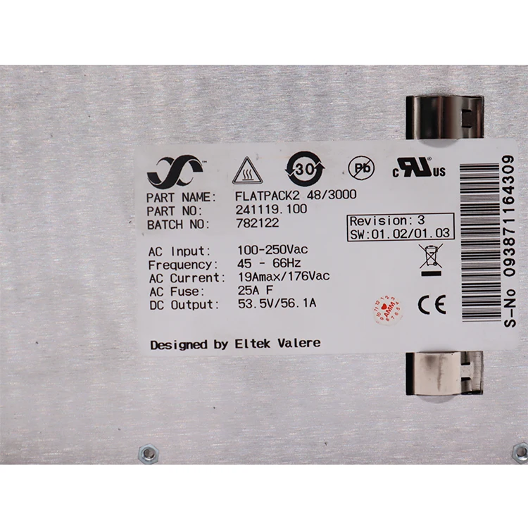 Eltek Flatpack2 Rectifier 48V Module 48/3000 - 3000W Power