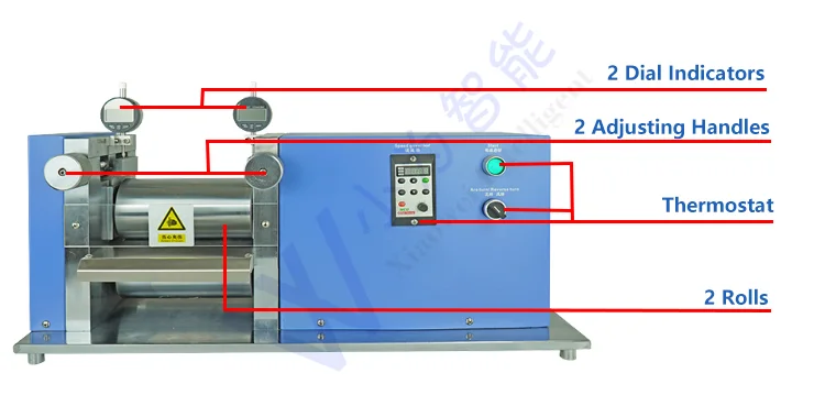 Factory Price Lithium Polymer Battery Electrode Hot Rolling Press ...