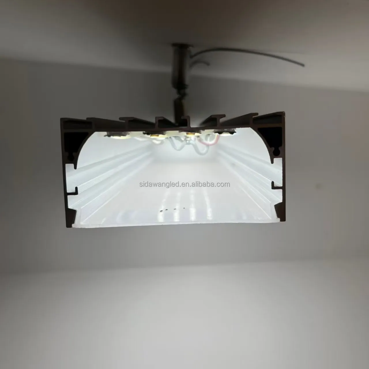 Aluminum channels for high power led strip high output profiles groove ...