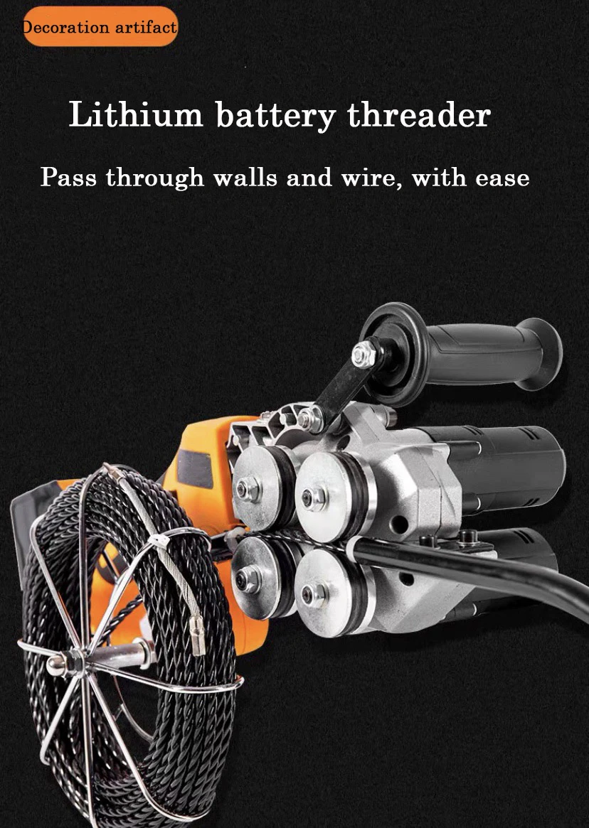 Portable Automatic Threading Machine - 30m Pipe Threader