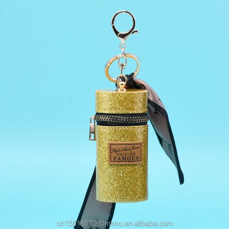 Luxury Leather Key Holder - Fashionable Coin Purse Charm