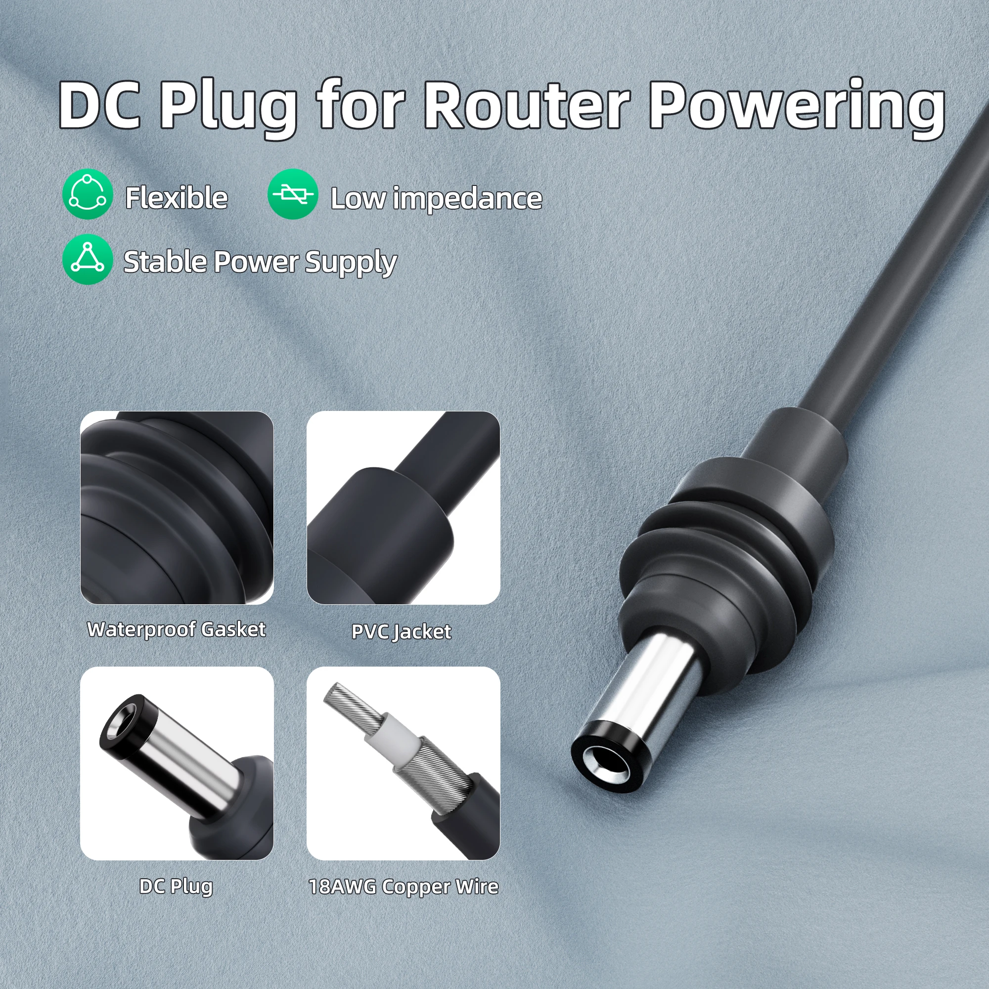 Starlink Mini V4 Gen 3 Router DC Power Conversion Kit - 12V to 57V ...
