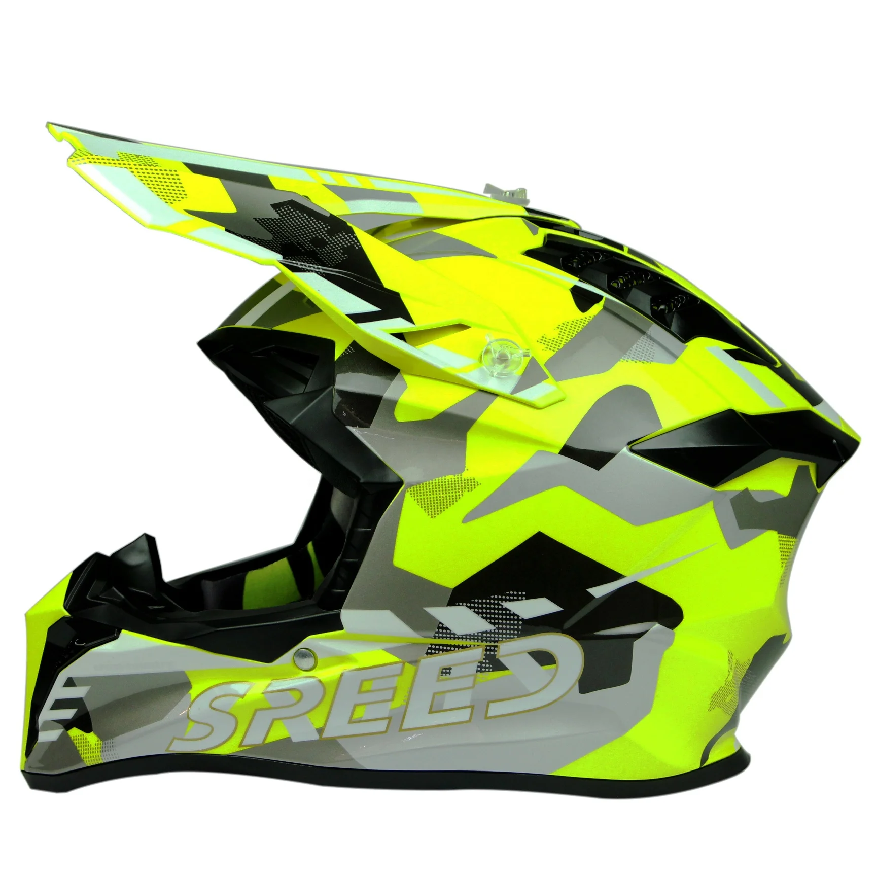 Motorcycle Cross Helmet off Road Cross Helmet Casco Para Moto Wlt-127 ...