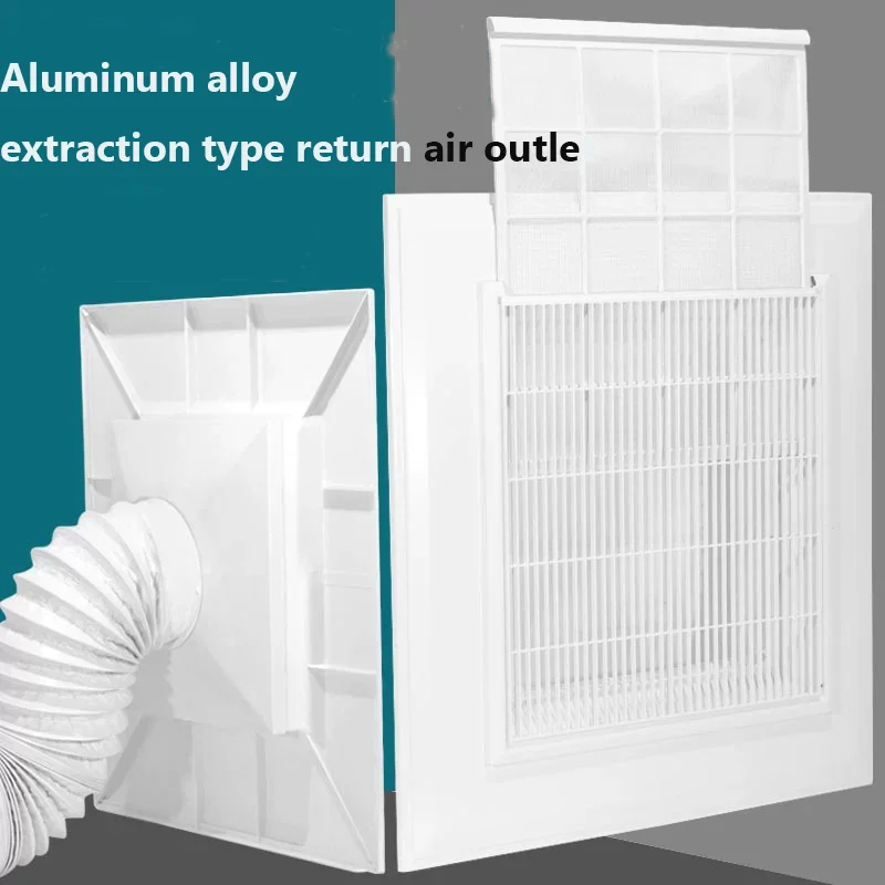 Square Aluminum Alloy Diffuser with Filter Screen Buckle Plate for Hall ...