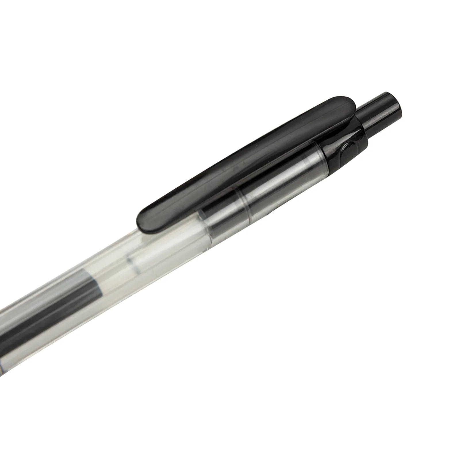 High Quality Novelty Clear Retractable Promotional Custom Gel Ink Pens ...