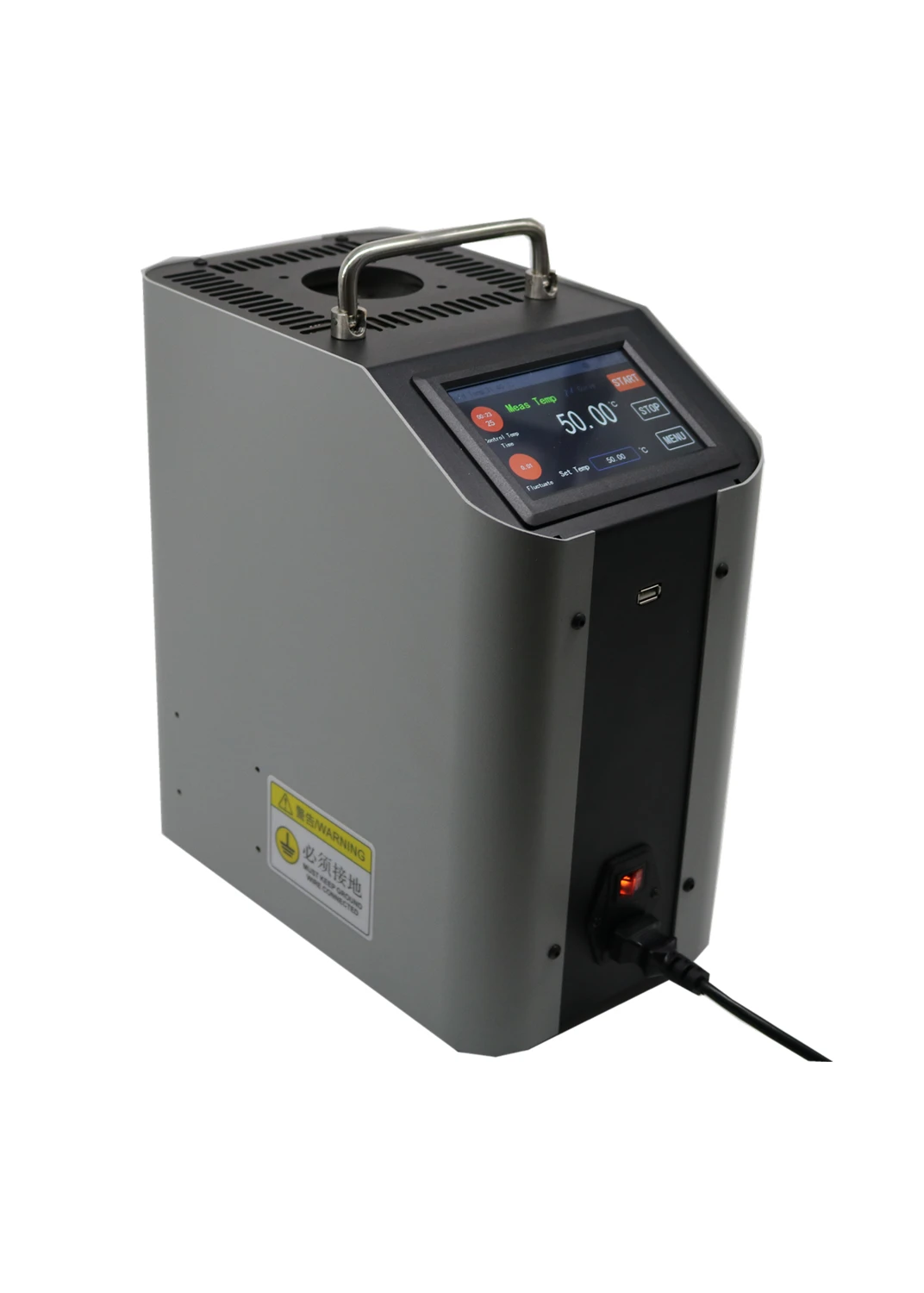 Fast Heating 50~650C Dry-Block Calibrator for Temperature Calibration