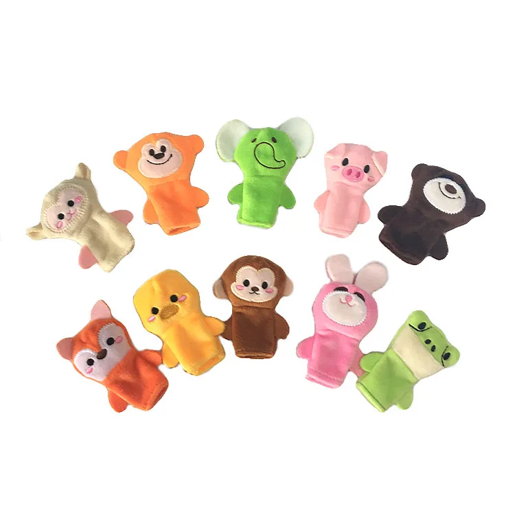 Manufactory Wholesale Custom Story Time Stuffed Animals Kawaii Finger ...