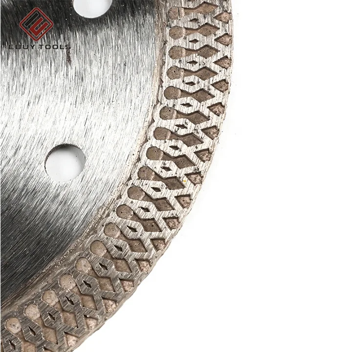 115mm Mesh Turbo Fast Cut Net Wave Diamond Saw Blade