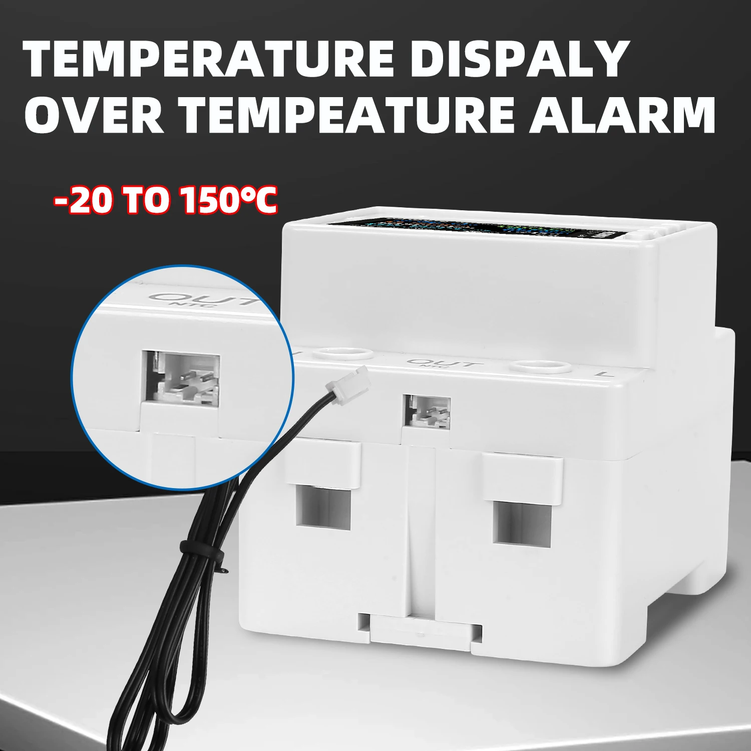 63A Tuya WIFI Smart Switch Circuit Breaker with Energy Meter for Smart ...