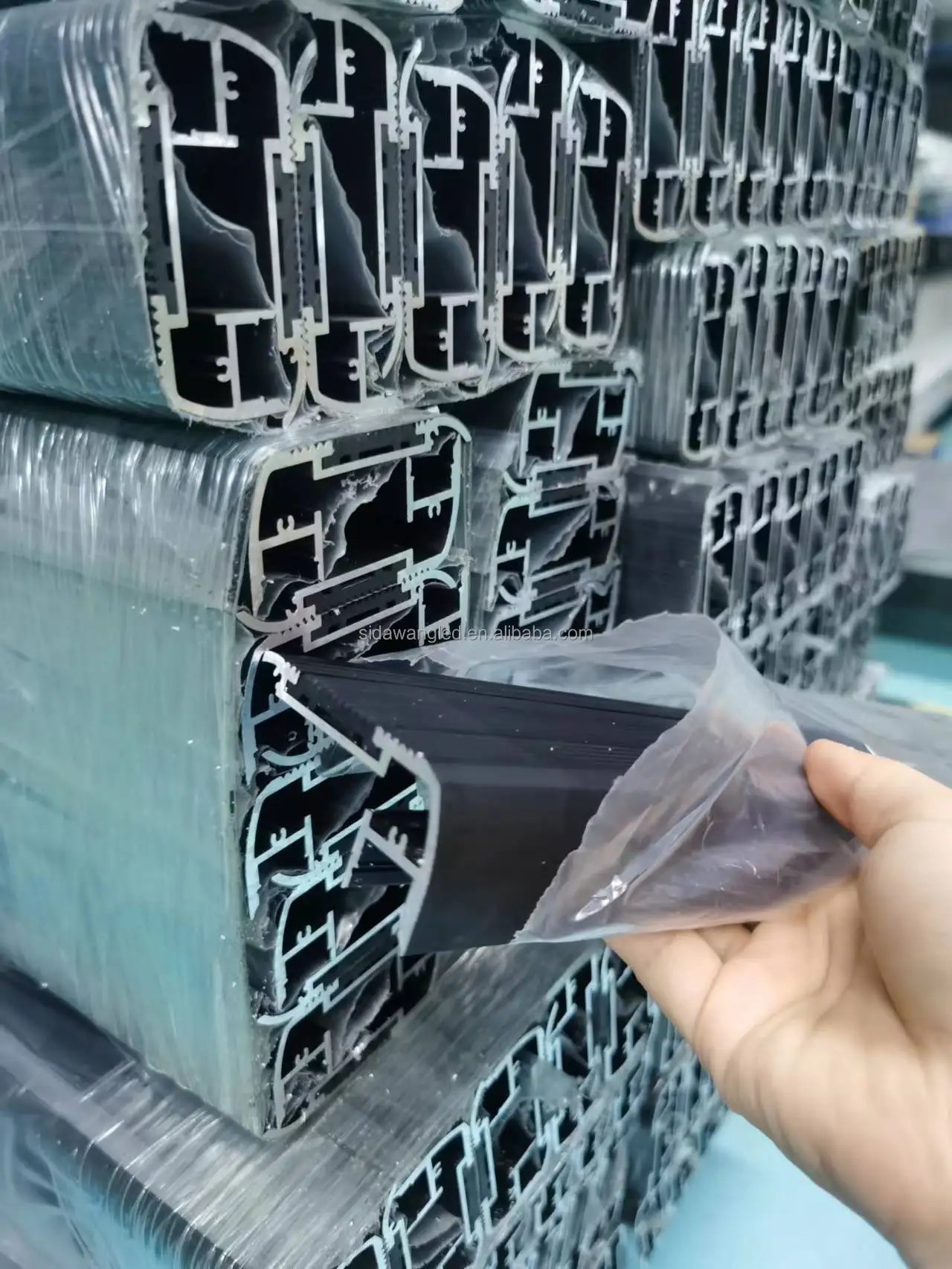 SDW070A Tile Stair Nosing with Led Channel Step Nose Guard Molding ...