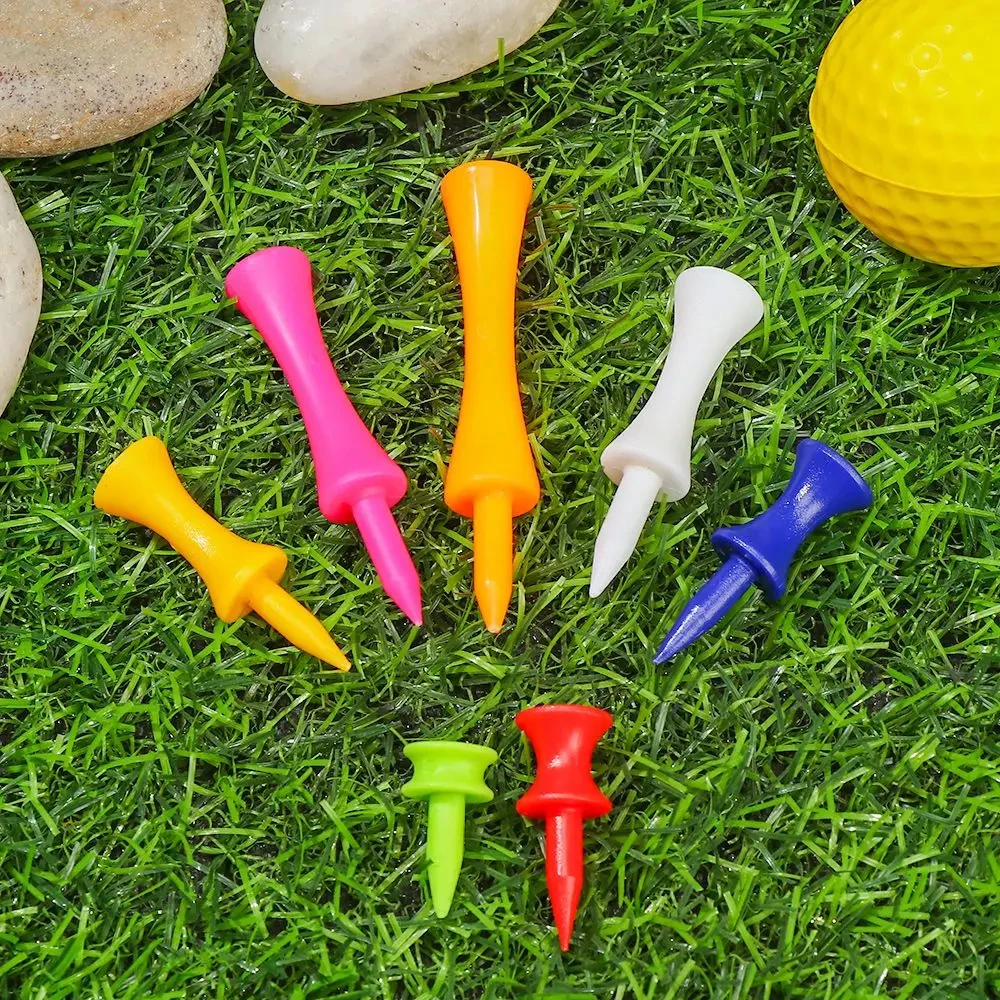 Unbreakable Rubber Golf Tees - Consistent Height for Practice