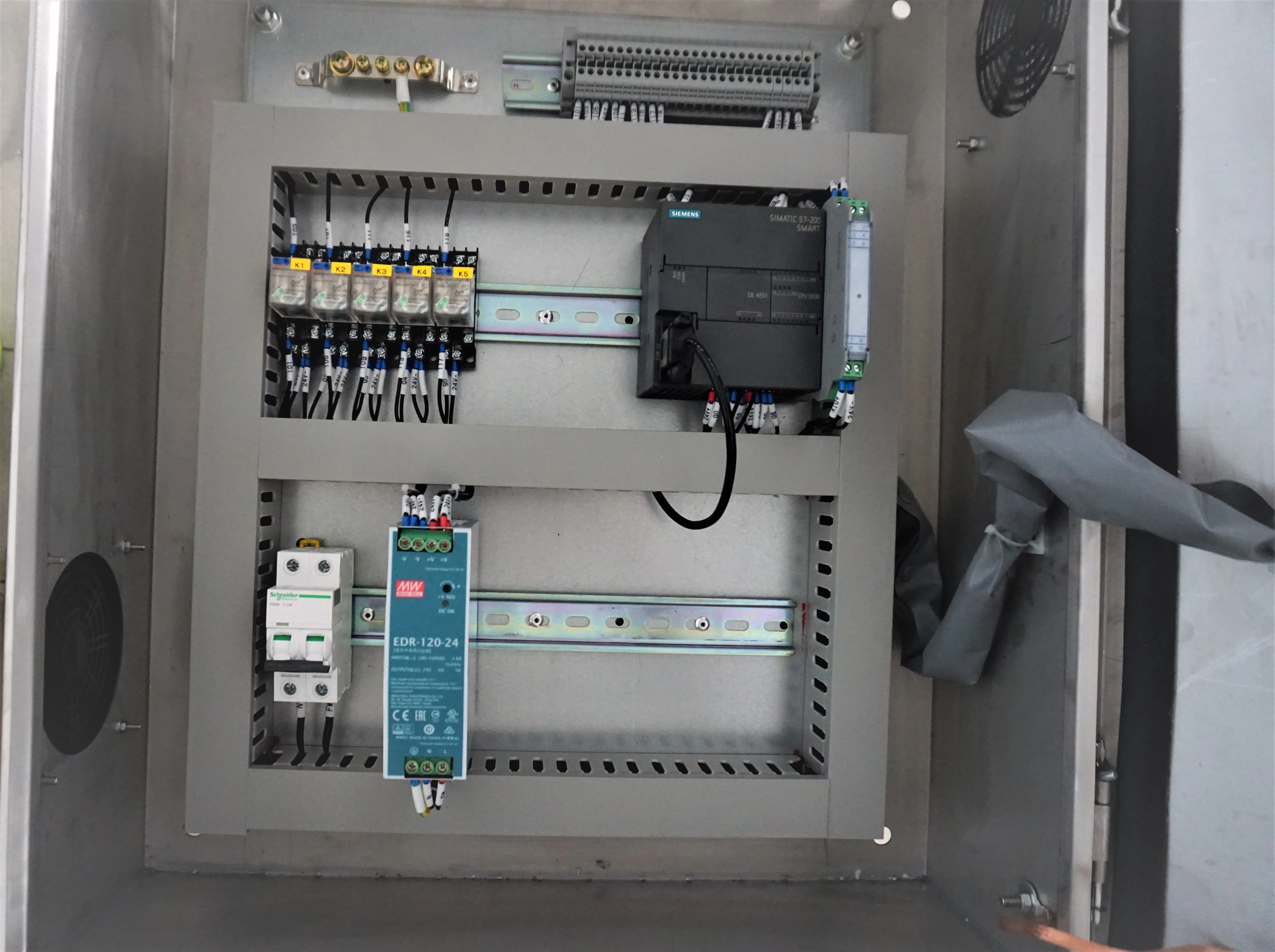3 Phase Electrical Distribution Board for Temperature & Humidity ...