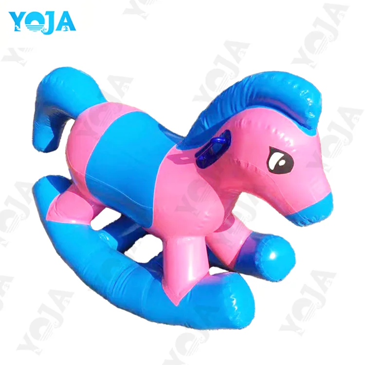 High Quality PVC Inflatable Rocking Horse Toy for Kids