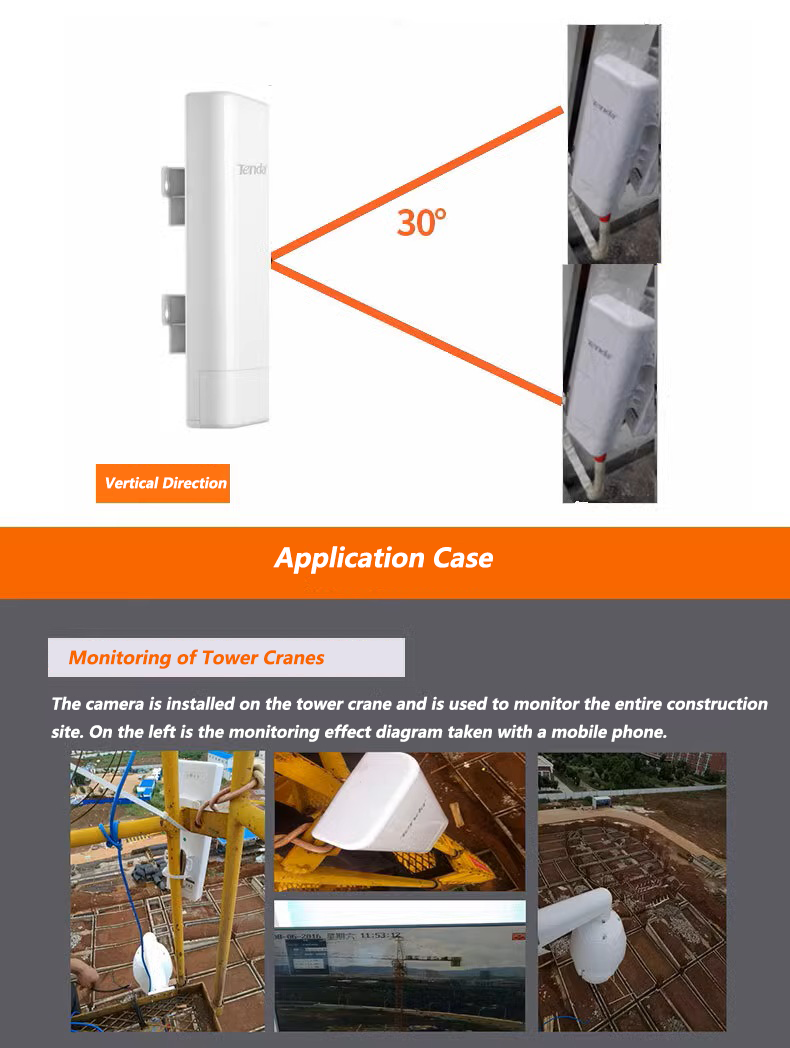 Tenda 5G Outdoor CPE High Speed 5G Connectivity 2.4GHz Band 5KM Range ...