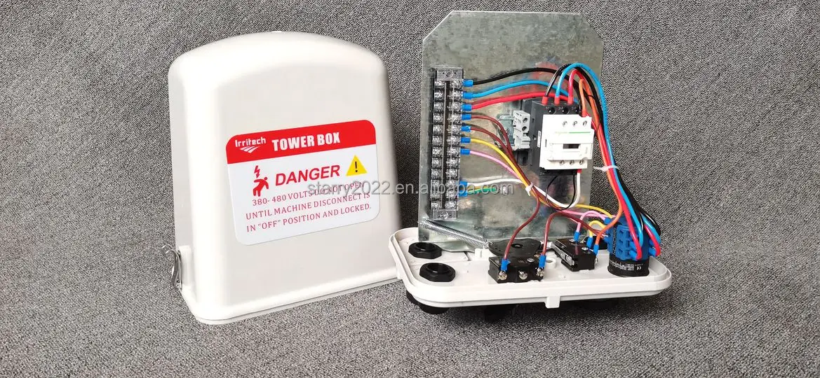 Zimmatic Valley Center Pivot Irrigation System - Last Tower Box