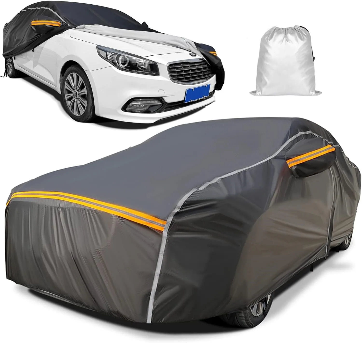 Custom Universal Best Car Covers Folding Compact Retractable Outdoor ...