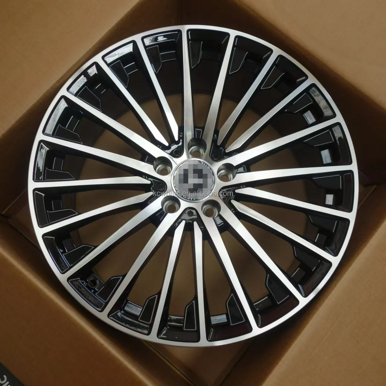 17-19 Inch Gloss Black Machined Face Aluminium Alloy Wheels Rims ...