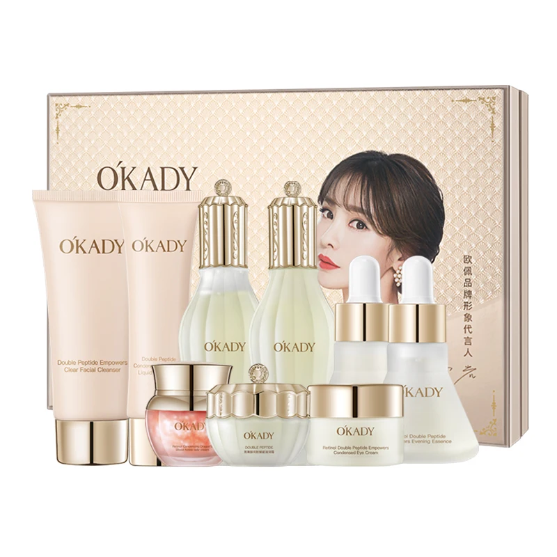 Wholesale Facial Anti Aging Anti Acne Skin Care Set Organic Natural ...