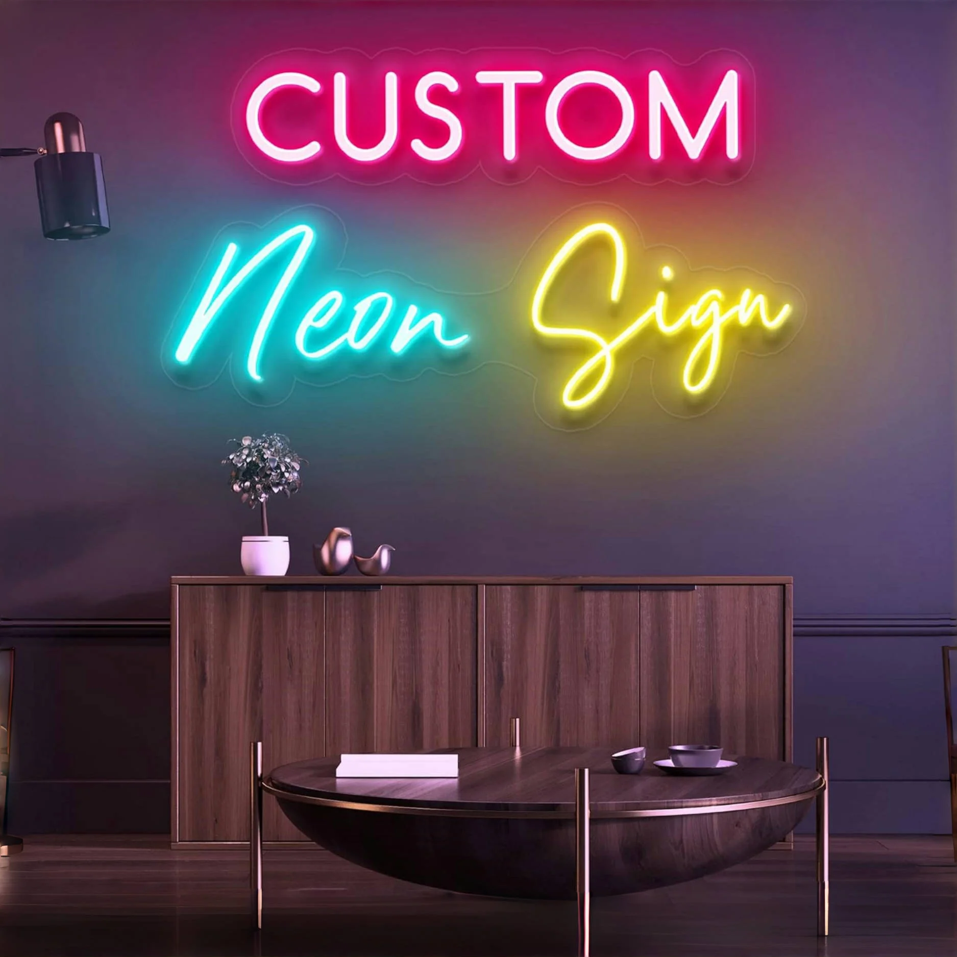Custom Outdoor Neon Signs Letters Words Business Logo Sign Led Neon ...