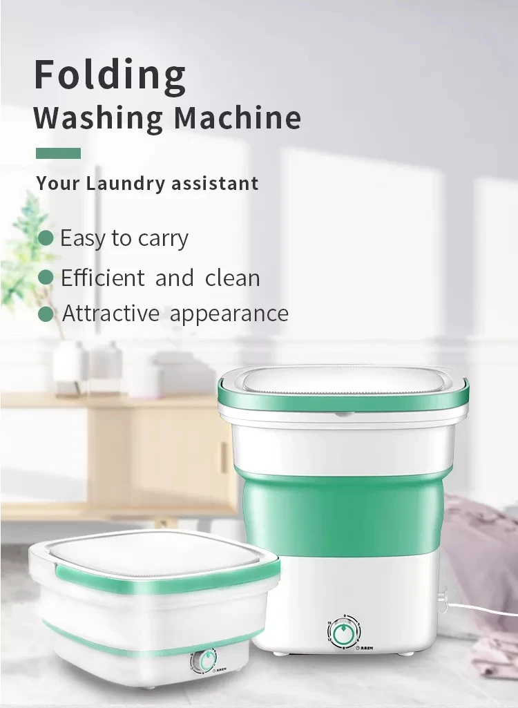 Portable Folding Laundry Tub Uv Turbine Washers Washboard Storage ...
