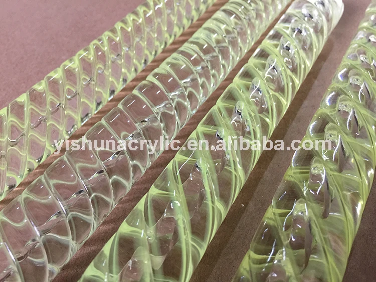 Custom Acrylic Rods - Diverse Styles for Lighting & Crafts