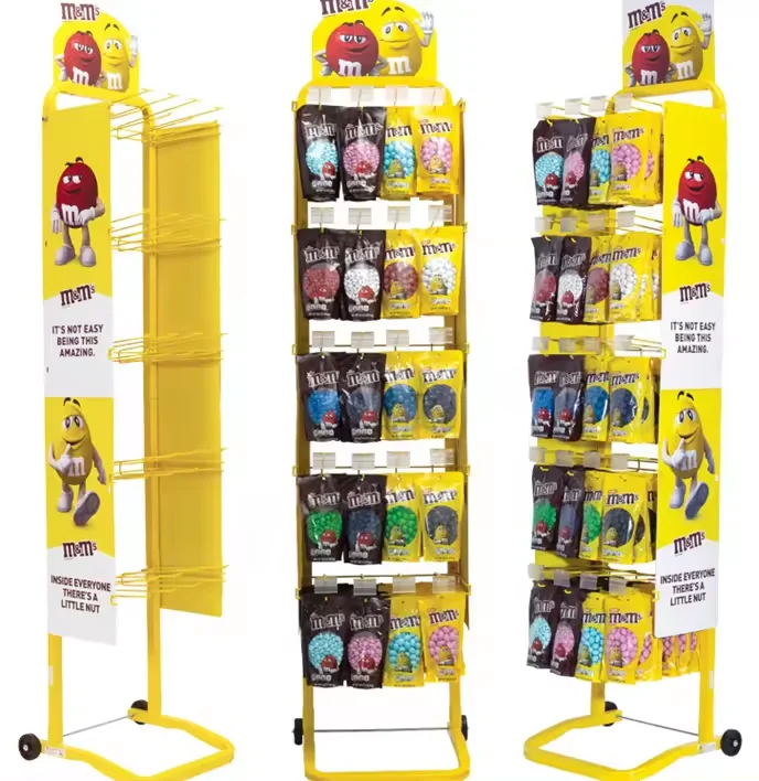 Sweet Candy Display Rack - 5 Tier Hanging Display Unit