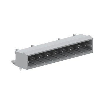 Right Angle Mcs Terminal Block / Pluggable Spring 5.0mm Pitch Open Side ...