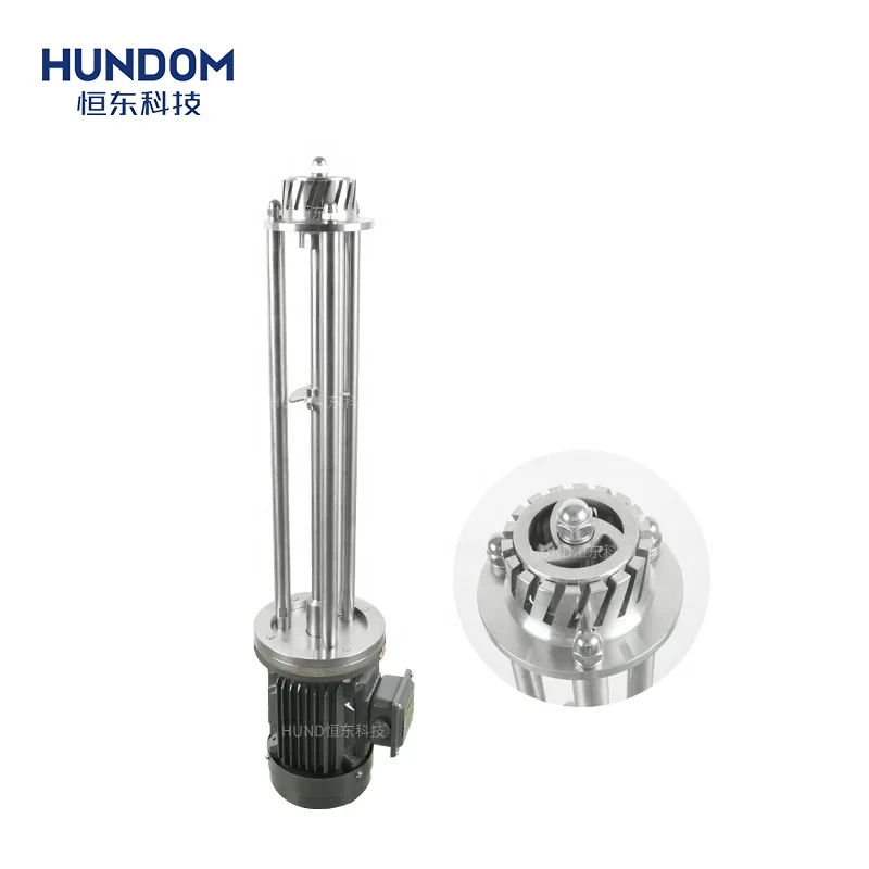 Stainless Steel High Shear Homogenizer Batch Mixers High Speed ...