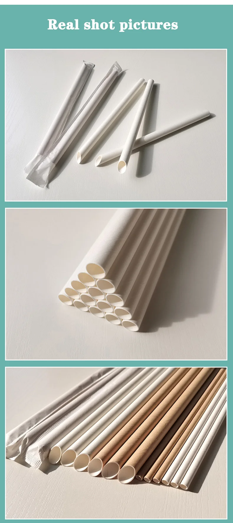 Wholesale Biodegradable Degradable Milk Shake Coffee Kraft Paper ...