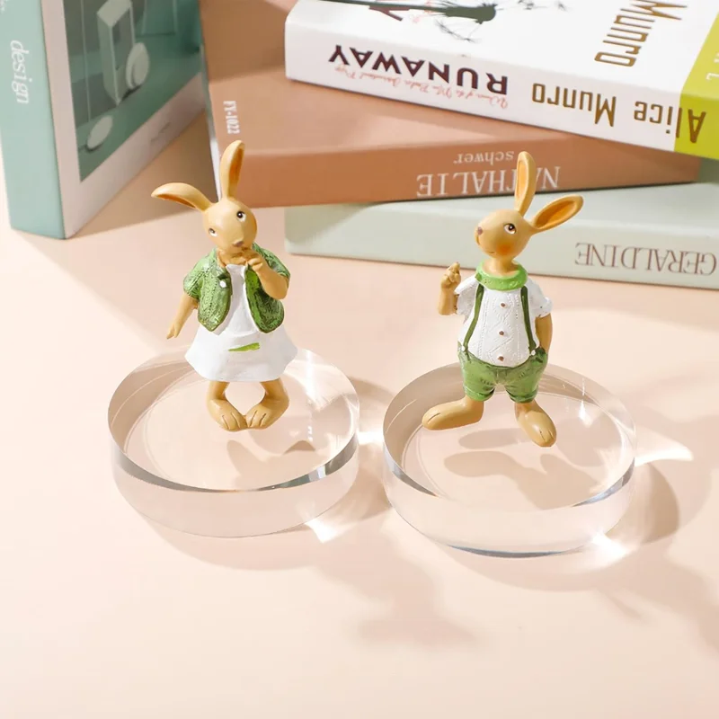 Clear Acrylic Cylinder Riser Block Display Trophy Base Acrylic Stand ...