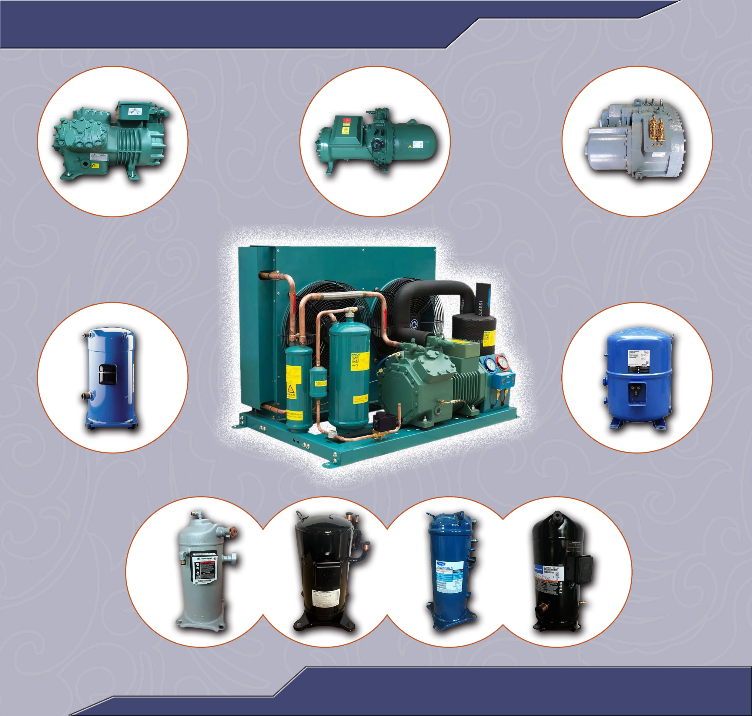 Bitzer 6GE-40Y-40P Compressor - 40HP Semi-Hermetic Piston