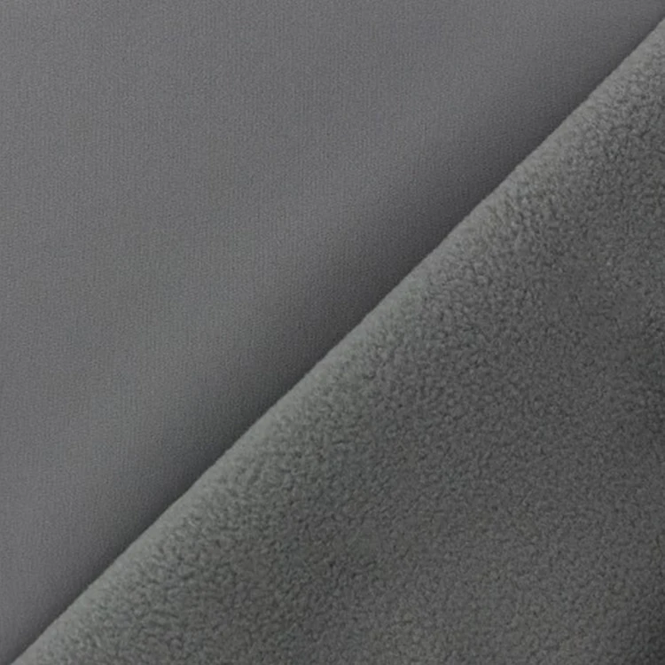 Polar Fleece Soft Shell Fabric Recycled Stretch Pongee Softshell Fabric ...
